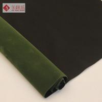 China Customized Polyester Jewelry Box Lining Fabric Green With Kintted Fabric for sale