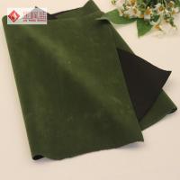 China Kintted Flocked Jewelry Box Liner Fabric Multi-color Velvet For Watch Box for sale