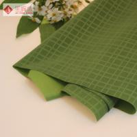 China Plain Upholstery Embossed Velvet Fabric Green Printed For Package for sale