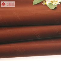 China Luxury Jewelry Box Lining Fabric , Nonwoven Embossed Velvet Upholstery Fabric for sale