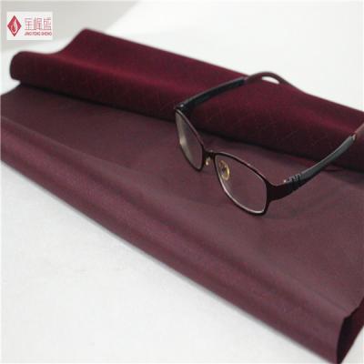 China Anti-Static Velvet Upholstery Fabric , Tricot Knitted Taffeta Flocked Fabrics for sale