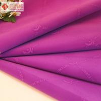 China Soft Plush Purple / Pink Velvet Upholstery Fabric For Home Furniture , 100% Polyester for sale