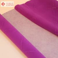China Short Pile Soft Flocked Upholstery Fabric , Printed Woven Flocking Velvet Fabrics for sale