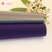 China Purple Velvet Contemporary Upholstery Fabric 57 / 58