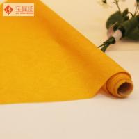 China Polyester Plain Flocked Velvet Fabric Heat-insulation For Arts And Crafts Material for sale