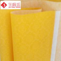 China Long Velvet Arts and Crafts Fabric , Flock Knitted Fabric for Furniture / Craft for sale