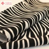 China Contemporary Upholstery Stripe Polyester Non Woven Fabric For Gift Box Lining for sale