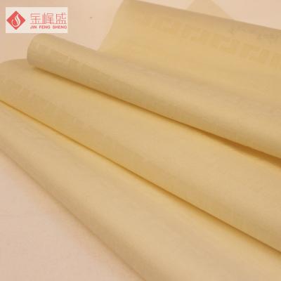 China 1.48m Non Woven Flocked Material Polyester Fabric Yellow For Jewelry Boxes for sale
