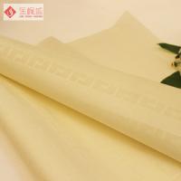 China 1.48m Non Woven Flocked Material Polyester Fabric Yellow For Jewelry Boxes for sale