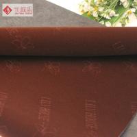 China Jewelry Box Cloth Cut Velvet Upholstery Fabric , Polyester Velvet Knitted Fabric for sale