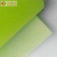 China Eco-Friendly Furniture / Sofa Flock Knitted Fabric , Green Velvet Upholstery Fabric for sale