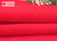 China 1.48m Red Printed Velvet Fabric , Flock Fabric Material 100% Nylon Jewelry Box Liner Fabric for sale