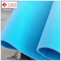 China Flocked Velvet Double Faced Fabric for Package Decoration , Soft Handing Feeling for sale