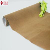 China Flocking Polyester Upholstery Fabric Velvet For Watch Boxes Lining 145cm for sale