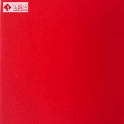 China Luxury Red Polyester Tricot Knit Fabric Zeer Velvet for Upholstery Material for sale