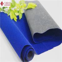 China Nonwoven Flocked Velvet Fabric Polyester For Watch Box Package Lining for sale