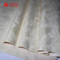China Flower Design Flock Paper for Bookbinding Package Box Wallpaper for sale