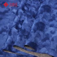 China Dark Blue Flock Fabric For Package Box 57