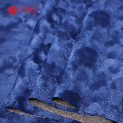 China Dark Blue Flock Fabric For Package Box 57