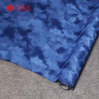 China Dark Blue Flock Fabric For Package Box 57