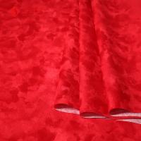 China Red Flower Flock Paper Material For Package Box for sale
