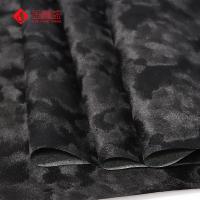 China OEM Color Black Flock Fabric Paper For Package Liner for sale