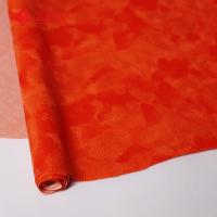 China Red Color Flock Fabric Material For Watch Box for sale