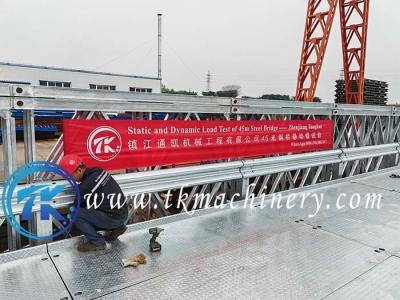 China TK450 Universal Bridge System S460J0 Steel 81m Span 7.35m Width Heavy Load Capacity for sale