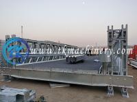 China ZB200 Modular Steel Bridge System - 60.96m Span, 7.35m Width, HA+20HB Load Capacity for sale