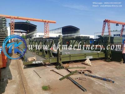 China Steel Bailey Bridge S355JR 3000mm Panel Single Lane Temporary Bridge with HS-25 Load Capacity for sale