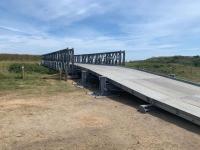 China LSB S460J0 Military Bailey Bridge 12m Galvanized Steel Structure with 4.2m Width and 60m Maximum Span for sale