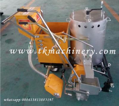 China TKD 860 Hand Push Thermoplastic Road Marking Machine - 100kg Capacity, 150mm Standard Line Width for sale