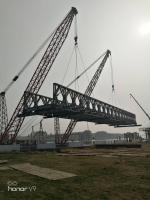 China HA Load Modular Steel Bridge CD450 - 7.35m Double Lane, Heavy Duty S460J0 Steel Construction for sale