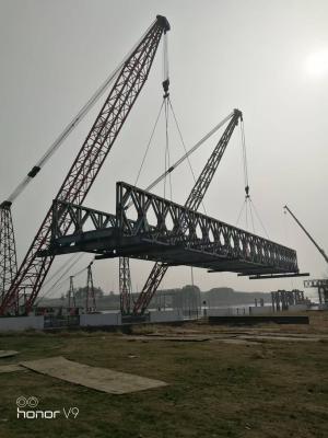 China HA Load Modular Steel Bridge CD450 - 7.35m Double Lane, Heavy Duty S460J0 Steel Construction for sale