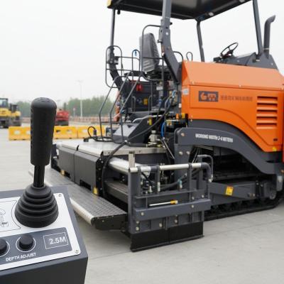 China Semi Automatic Asphalt Paving Machinery with Handle Rotation Depth Adjustment and 2-6 Meters Working Width for Precise Road Construction for sale