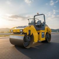 China Road Construction Machinery 800mm Drum Diameter 2800-5500vpn Vibrating Frequency 4m-20m/min Working Speed for sale