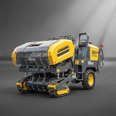 China Road Milling Machine 0-208mm Cutting Depth 800mm Drum 30kw Motor Power for Pavement Milling for sale