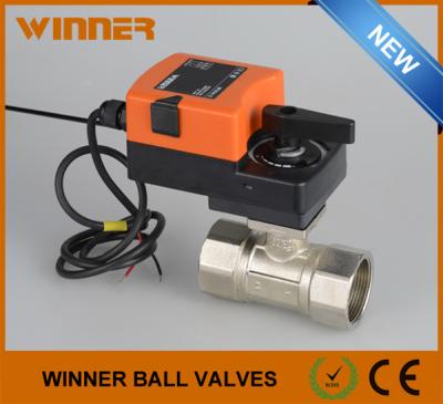 China Waterproof Electric Flow Control Ball Valve For Dirty Water Purification System for sale
