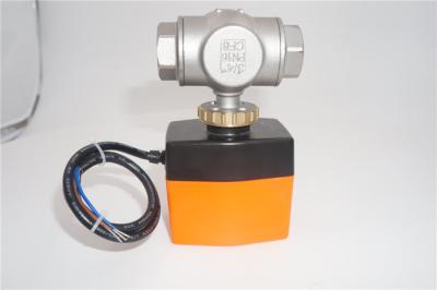 China Winner Stainless Steel Motorized Ball Valve 3V Medium Pressure For HVAC System for sale