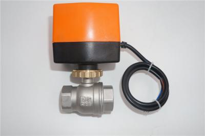 China SS304 DN15 Electric Actuated Ball Valve For Pressurized Water Working Environment for sale