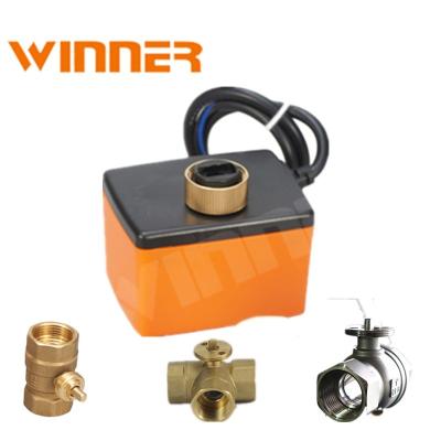 China 2 Way Stepper Mini Electric Ball Valve High Performance WRA-5320 For Fcu System for sale