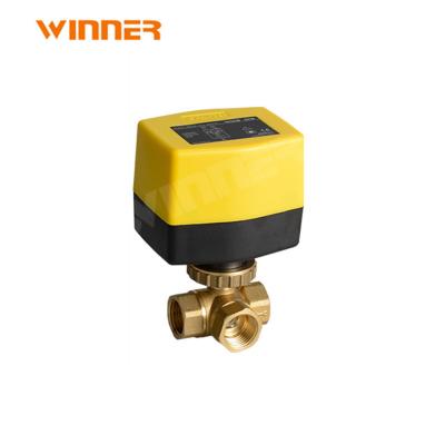 China 10 Minutes Quote Mini Electric Ball Valve 220VAC 2-Way Dn32 Medium Temperature for sale