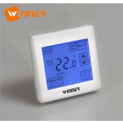 China 220VAC 3 Stage Digital Room Thermostat , Multi Zone Thermostat Various Color for sale