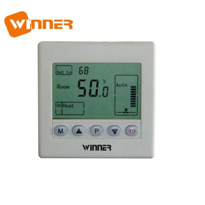 China CE Approved Digital Room Thermostat With AC220V Modbus RS485 Fan Speed Control for sale