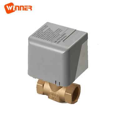 China WINNER 2 way 3/4'' spring loaded return safety mounted zone valve for water treatment ,solar systems for sale