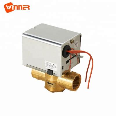 China D25 spring return motorized zone valve AC220V for sale