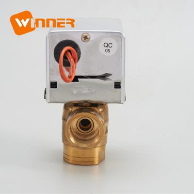 China Spring Return Electric Ball Valve , Hvac Zone Valve With 2.0Mpa Medium Pressure for sale