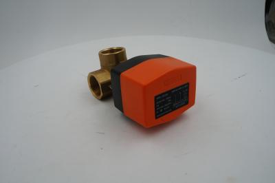 China 20vac Way Dn25 Two Position Electric Motor Driven Valves For Industrial Refrigeration Equipment for sale