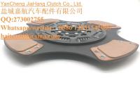 China PADDLE CLUTCH DISC for YCJH OEM 128257 SIZE 387*10*51MM for sale