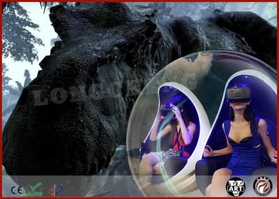 China Multiple Players 2 Seat 9D Virtual Reality 9D VR Cinema With Special VR Glasses for sale